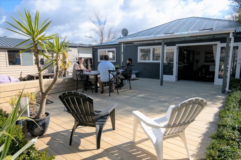 Overgrown Patio to Contemporary Deck: Double a Living Space