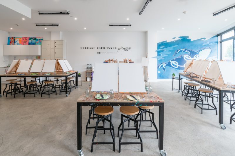 Lights, Paint, Action! This Christchurch Art Studio Gets A Refresh