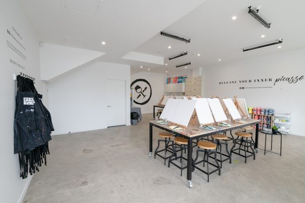 Lights, Paint, Action! This Christchurch Art Studio Gets A Refresh