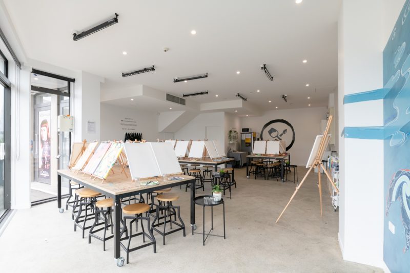 Lights, Paint, Action! This Christchurch Art Studio Gets A Refresh