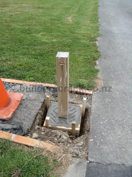 Brick driveway pillars (# 18975) | Builderscrack