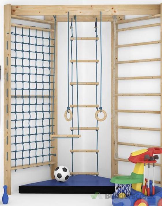 Climbing frame kids room (# 768564) | Builderscrack