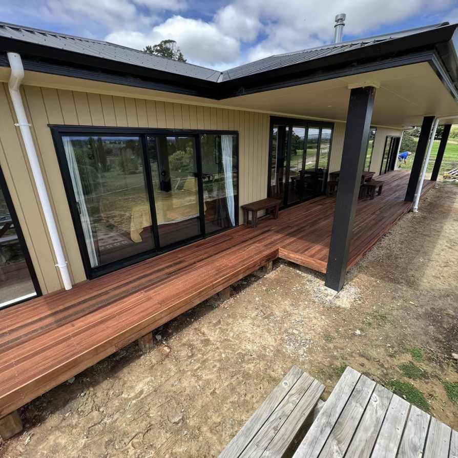 One of many decks | Builderscrack