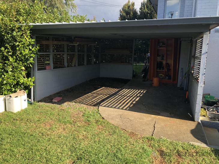 Carport concrete floor (# 772093) | Builderscrack
