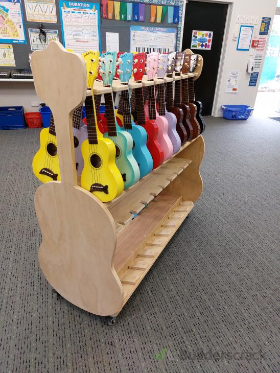 Ukulele storage trolley (#753383) | Builderscrack