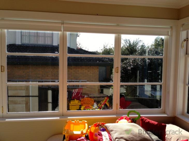 Replace doors and windows with weatherboard and aluminium frame windows ...