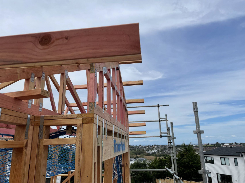 Framing of new build | Builderscrack