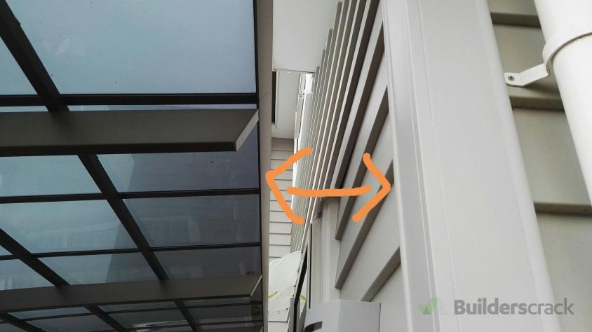Install flashing between weatherboard house and pergola (#810431 ...