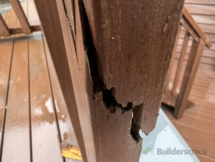 Repair and replace busted fence and it’s supporting (#814098 ...