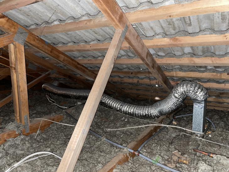 Rangehood ducting, faulty light switch, loose ceiling light fitting ...