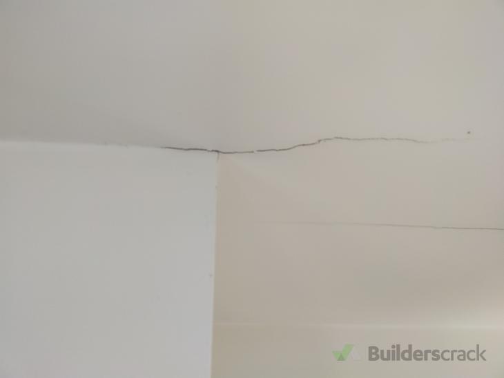 Repair of Ceiling cracks and holes in walls; stair rail fixing (#819669 ...