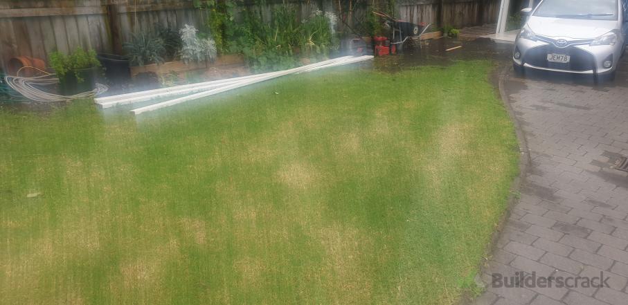 Earthworks done to prep for laying gobi blocks (# 821164) | Builderscrack