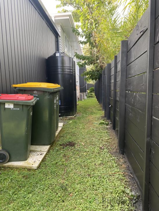 Pavers and stone path down back of house (# 825415) | Builderscrack