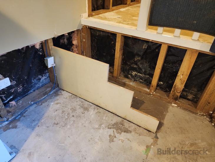 Remove and replace insulation, gib, trim (# 860392) | Builderscrack