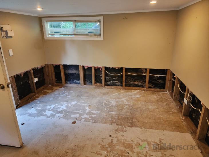 Remove and replace insulation, gib, trim (# 860392) | Builderscrack