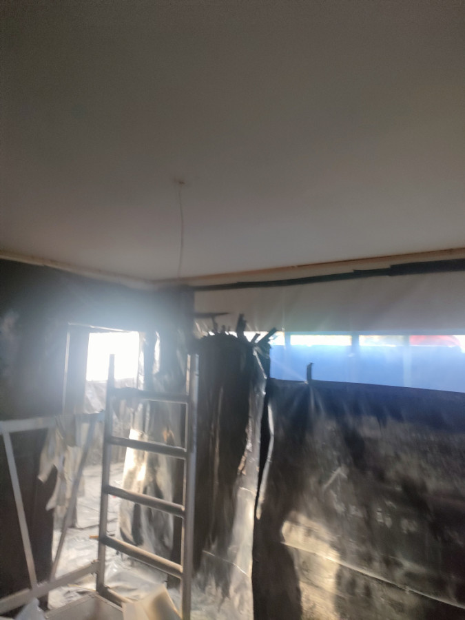 Removal of class A asbestos. After demolition remove soil contaminated ...