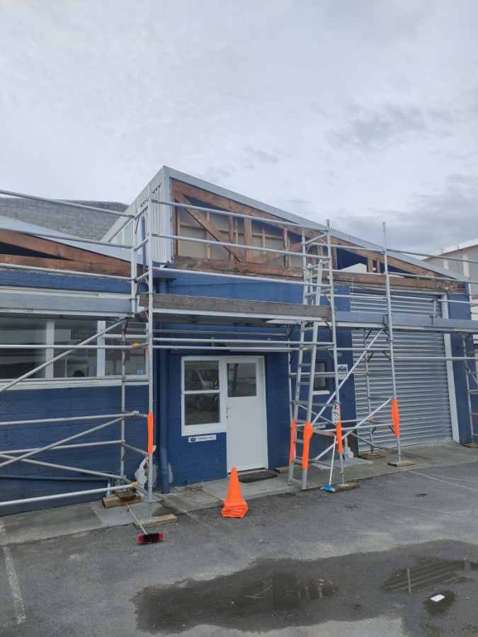 Removal of class b asbestos cladding. | Builderscrack