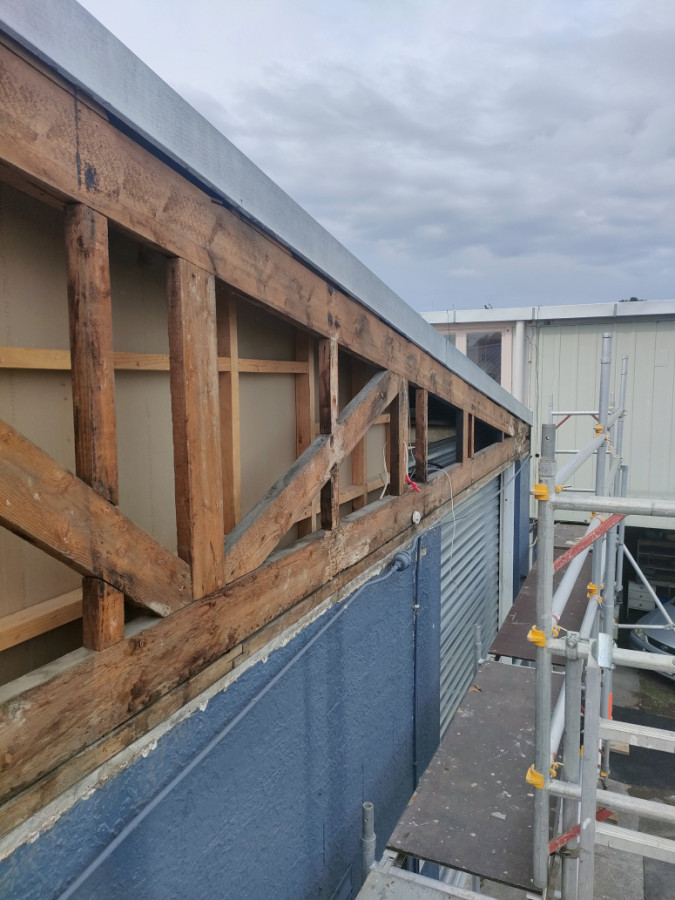 Removal of class b asbestos cladding. | Builderscrack