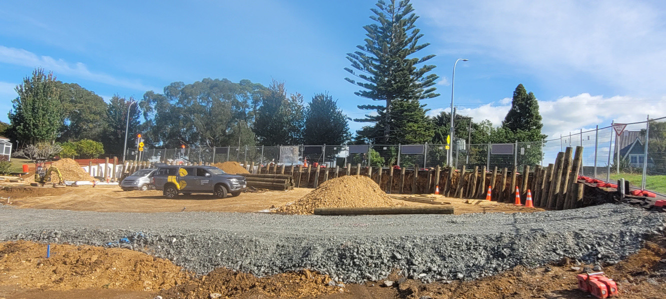 Housing Development Retaining wall | Builderscrack