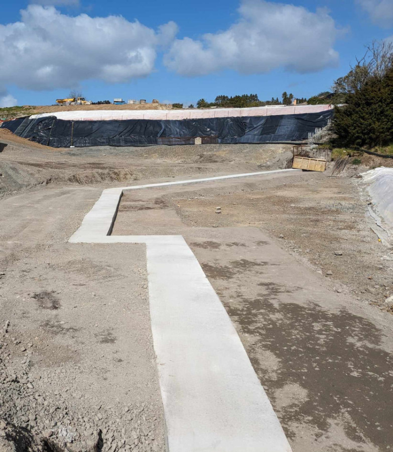 Completed capping beam | Builderscrack