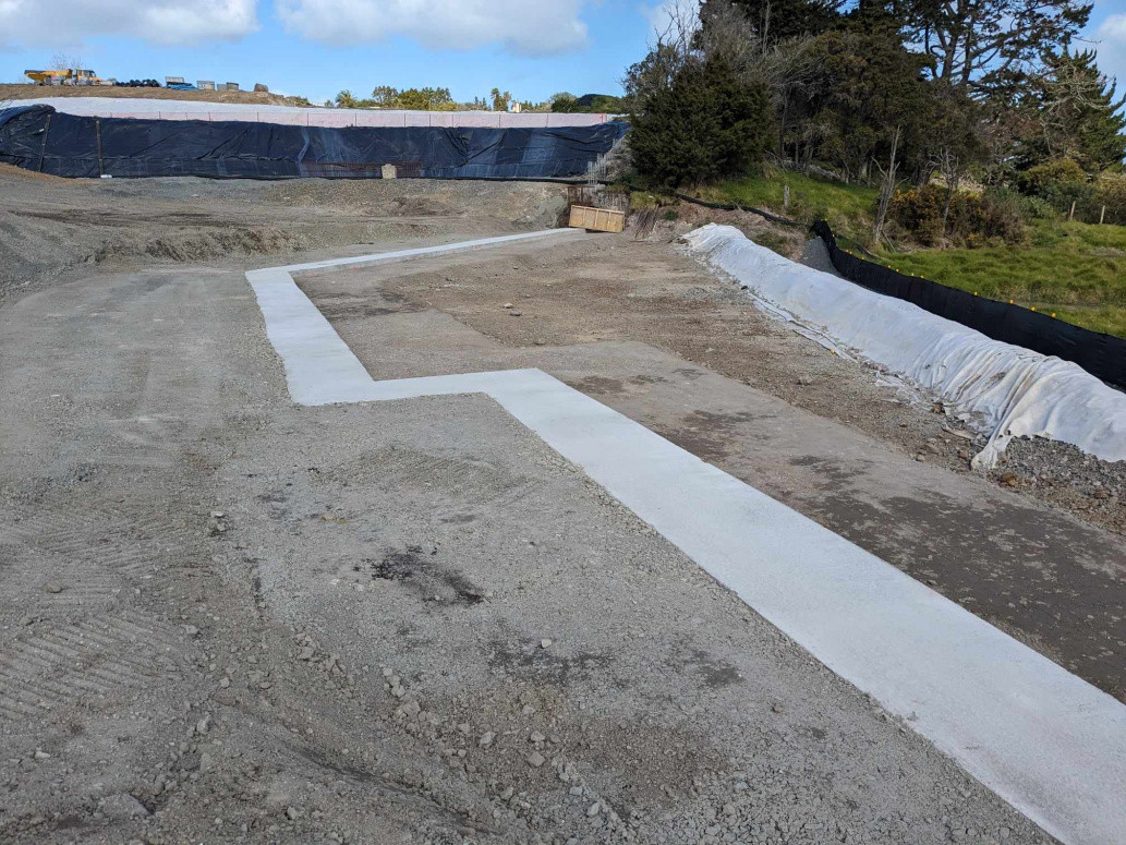 Completed capping beam | Builderscrack