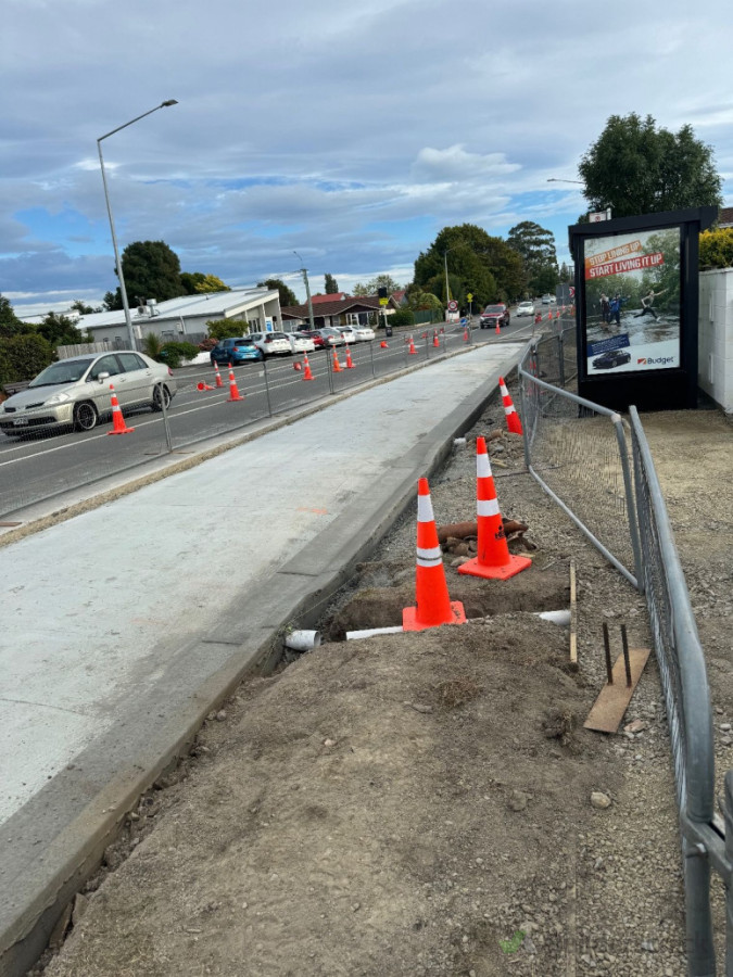 Bus stop works | Builderscrack