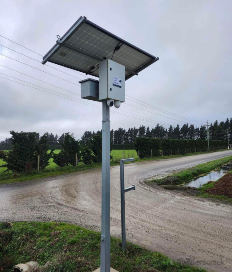 Solar Powered Site Surveillance | Builderscrack
