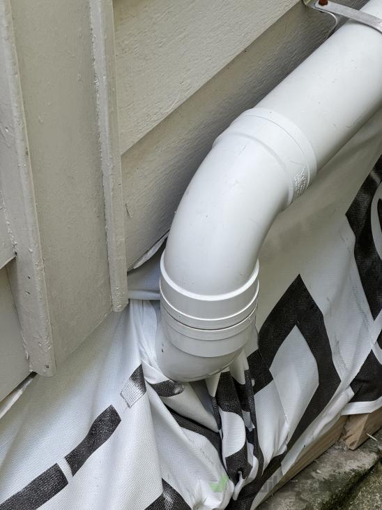 Gas meter relocation and waste pipe reinstall (# 962530) | Builderscrack