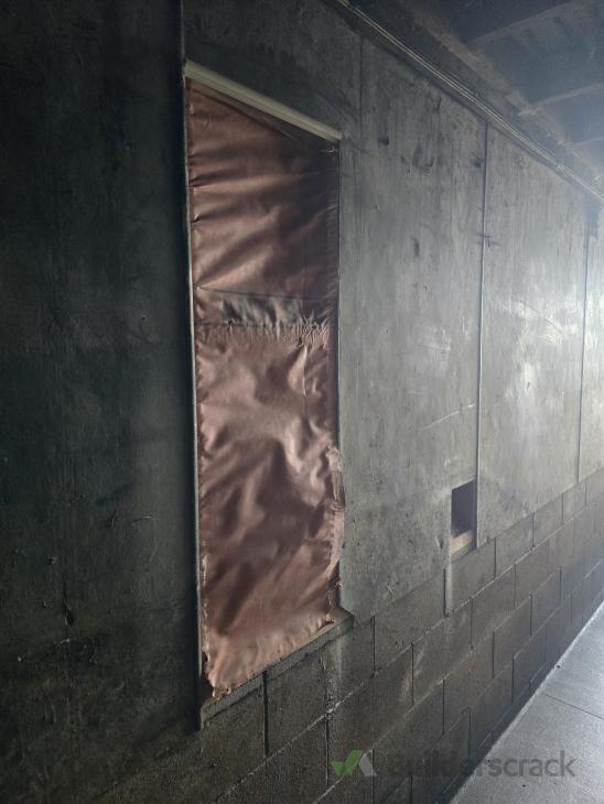 Small hardboard / cladding repair (# 982347) | Builderscrack