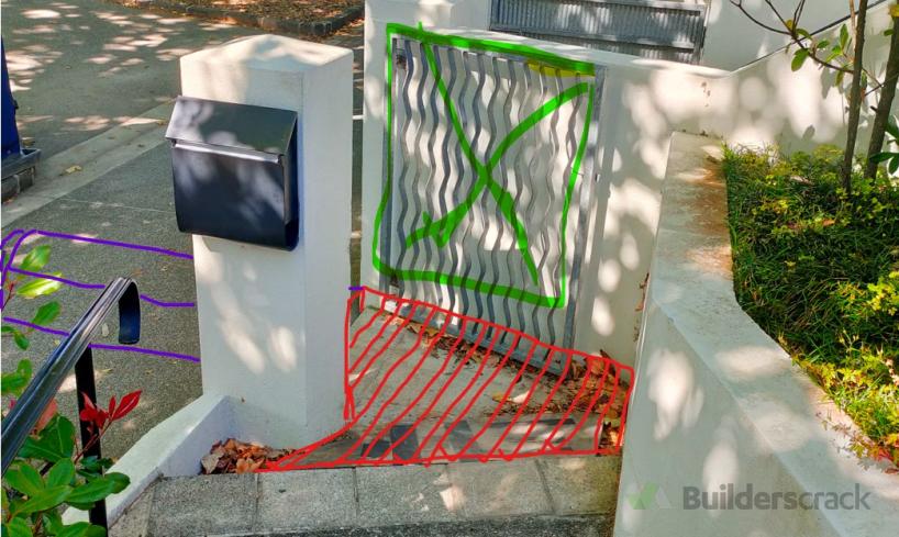 Wooden wheelchair ramp, around a corner (#1104962) | Builderscrack