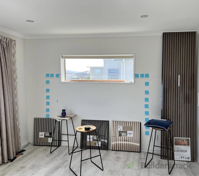 Install Wall panels on a bedroom wall and finish scotia install on new ...