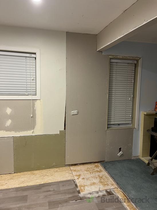 Plastering of kitchen area (# 1132504) | Builderscrack