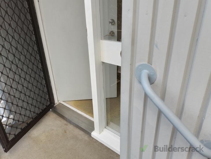 Interior walls, ceilings, doors (no windows); exterior single story ...