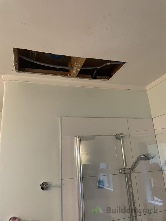 Bathroom Ceiling Repair (#1171679) | Builderscrack