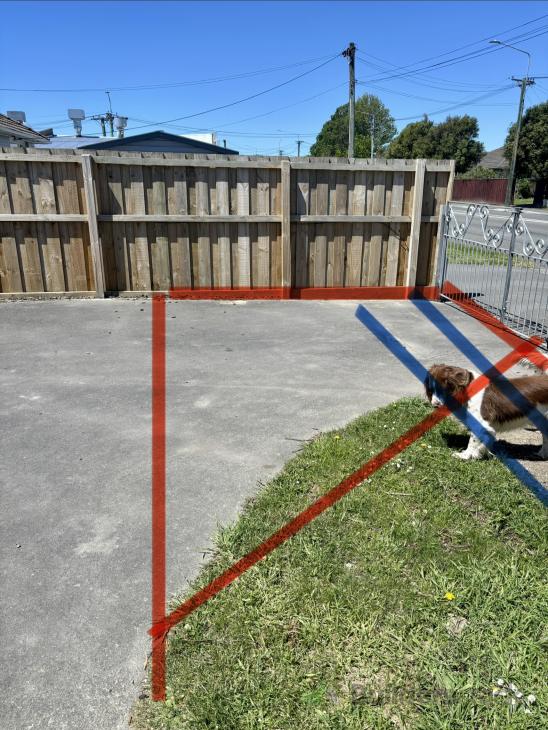 Ashphalt around new sliding gate (#1210536) | Builderscrack