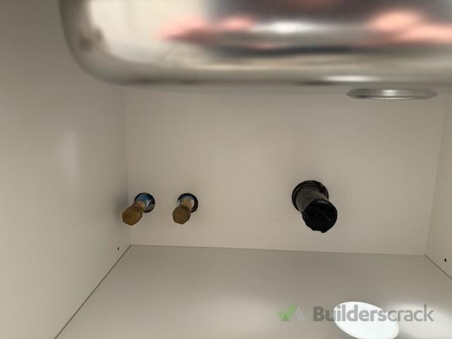 Connection of mixer and drain in bench sink existing connections in ...