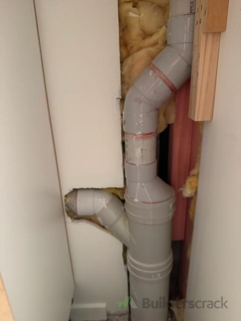 Connection of mixer and drain in bench sink existing connections in ...