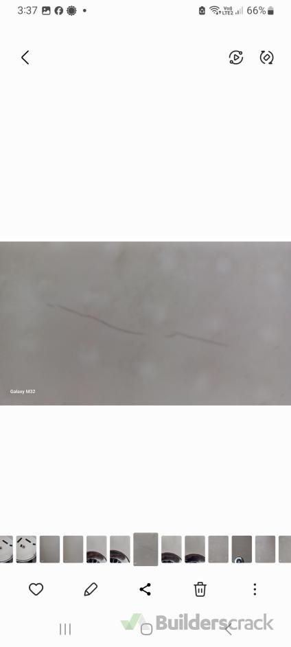 Cracks in shower tray (#1219293) | Builderscrack
