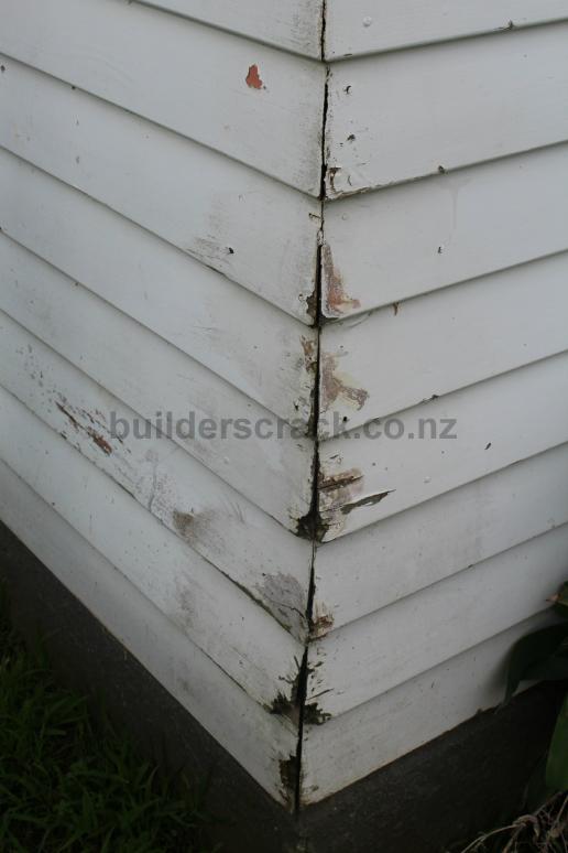 Repair corner weatherboards (# 39400) | Builderscrack
