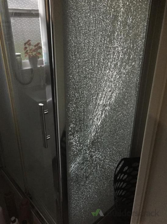 Replace Smashed Shower Glass Door (#266641) | Builderscrack