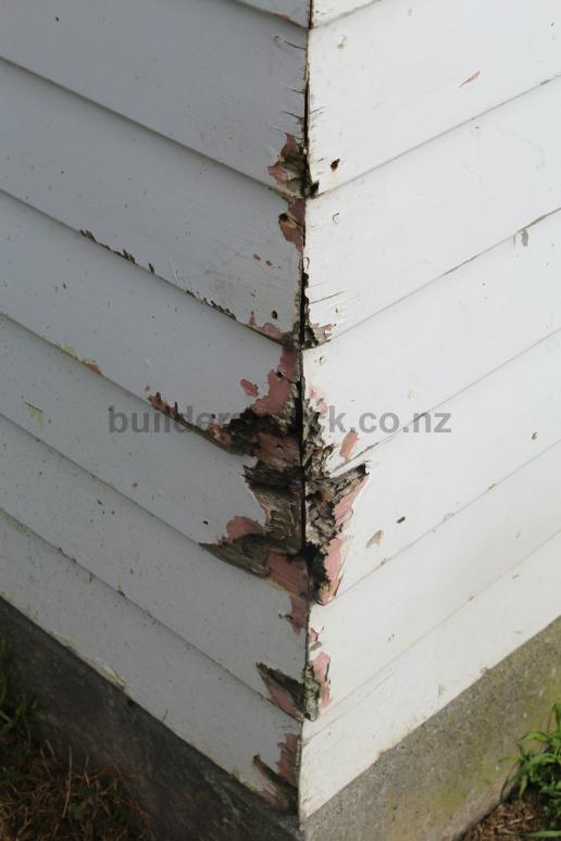 Repair corner weatherboards (# 39400) | Builderscrack