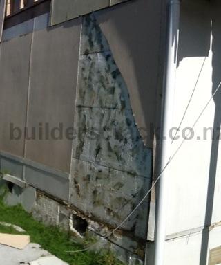 Fix damaged external fibrolite cladding (# 69771) | Builderscrack