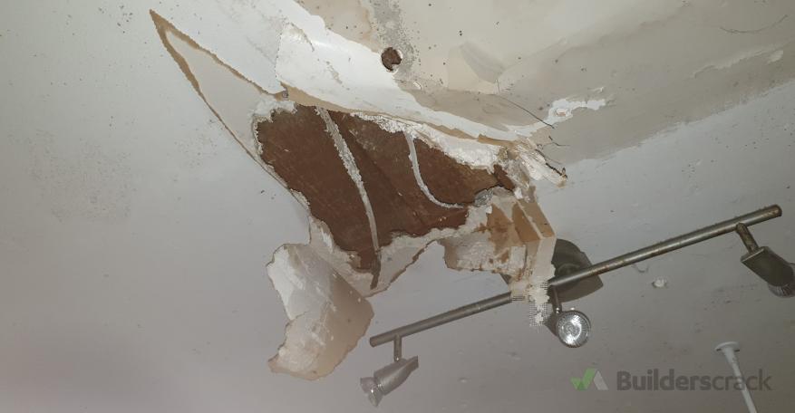 Bathroom Water Damage (# 388836) | Builderscrack