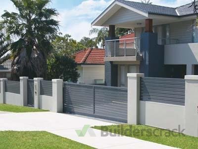 Rendered Retaining Wall and Steps (# 82376) | Builderscrack