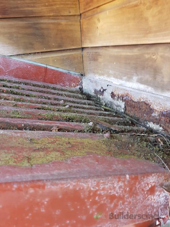 Replace leaky internal gutters and reroof garage (# 417308) | Builderscrack