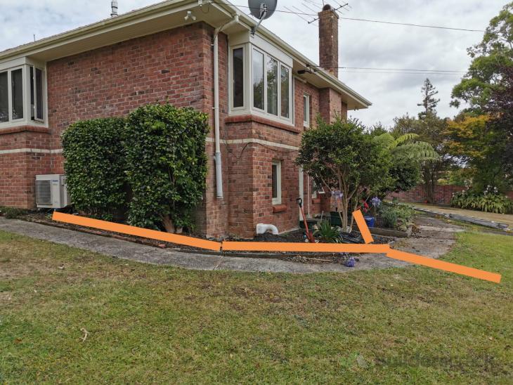 Replace clay tile subsoil drain with Novaflo + install new basement ...