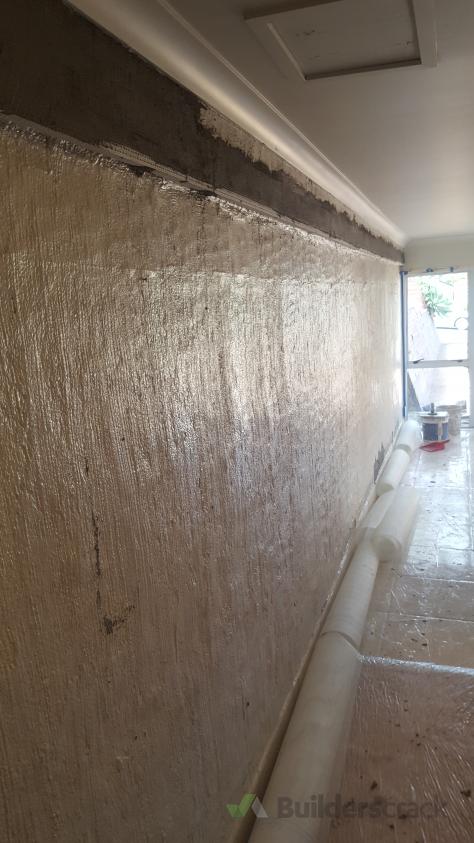 Plaster job - brush finish one long wall - internal (# 436649) | Builderscrack