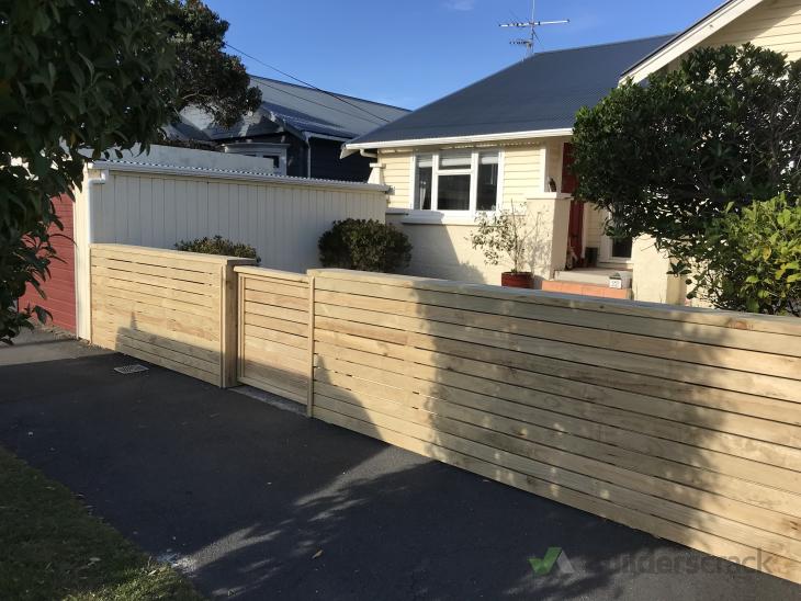 Over cladding existing concrete fence (# 416578) | Builderscrack