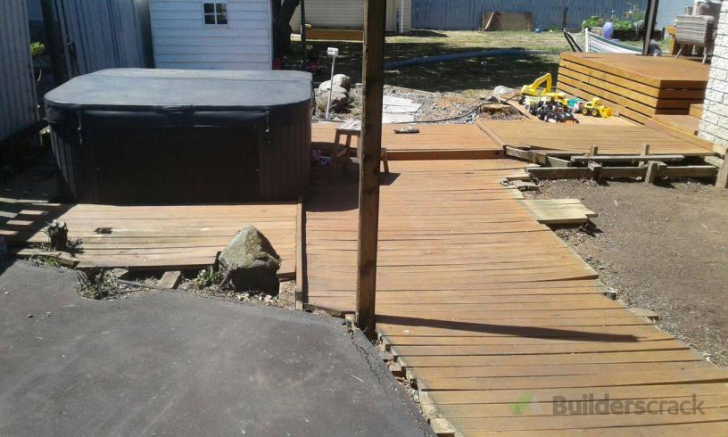 Large Deck Extension (# 459509) | Builderscrack