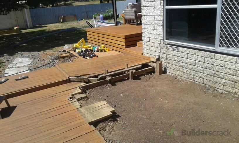 Large Deck Extension (# 459509) | Builderscrack
